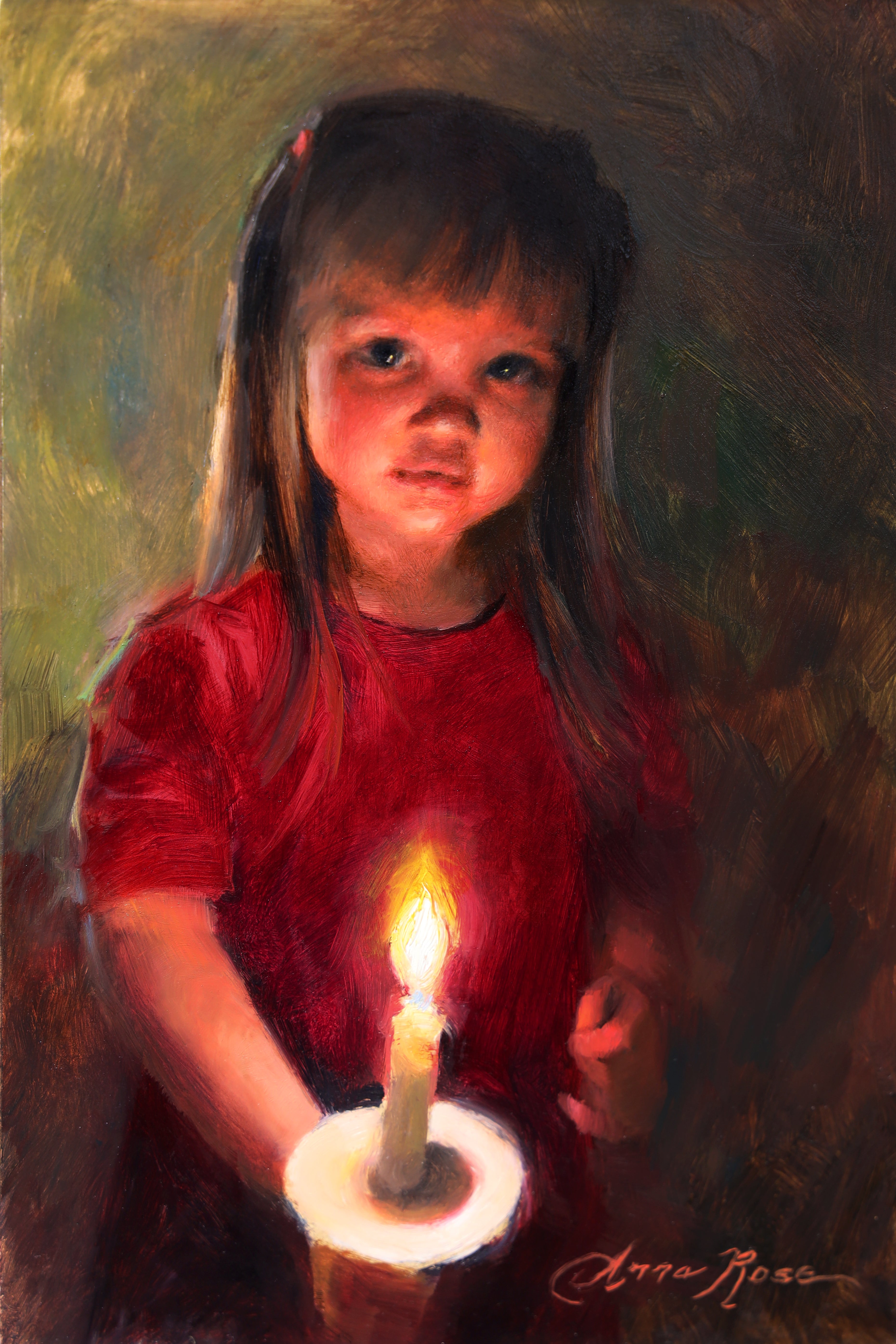 Candle of Hope – Artwork by Anna Rose